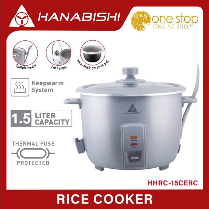 Hanabishi Rice Cooker 1.5L Price at Reva Forbes blog