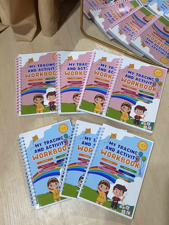 Tracing Pad and Activity Notebook for Kids total of 75 pages ( Name ...