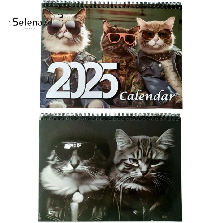 SELENAAL Medieval Cartoon Cat Calendar Dark Fores Original ...