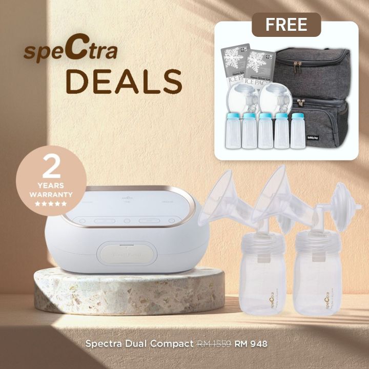Spectra Dual Compact Premium Electric Hospital Grade Breast Pump | Lazada