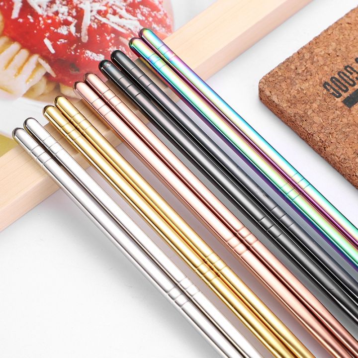 OKESHOP Sumpit Stainless Steel Anti Karat Sumpit Korea Ukuran 23 CM ...