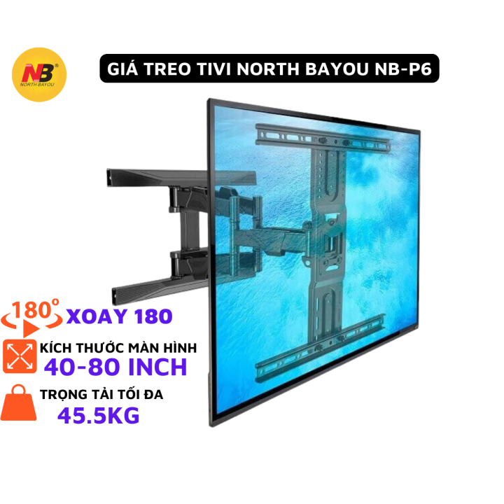 Giá treo tivi NB-P6, Khung treo tivi xoay đa năng North Bayou NB-P6 từ ...