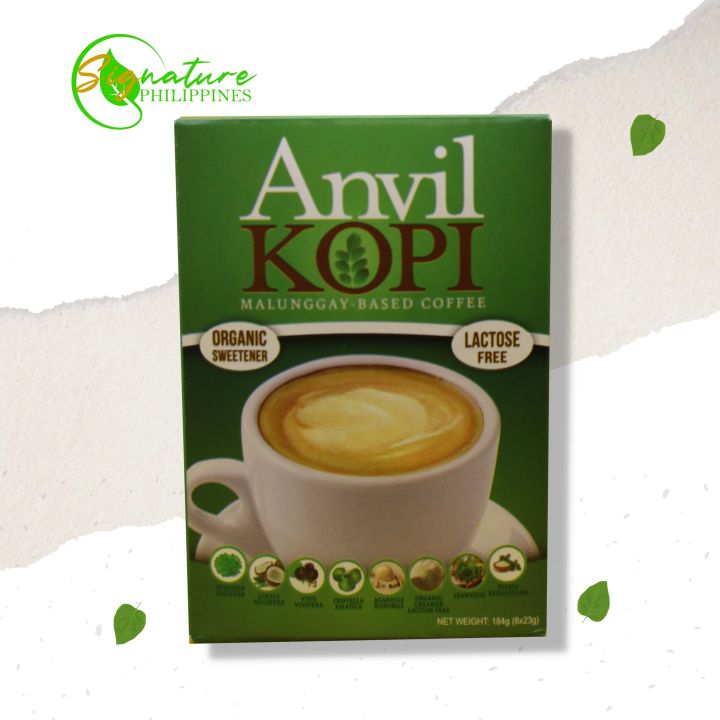 Anvil KOPI 8-in-1 (Malunggay Based Coffee) 8 SACHETS PER BOX | Lazada PH