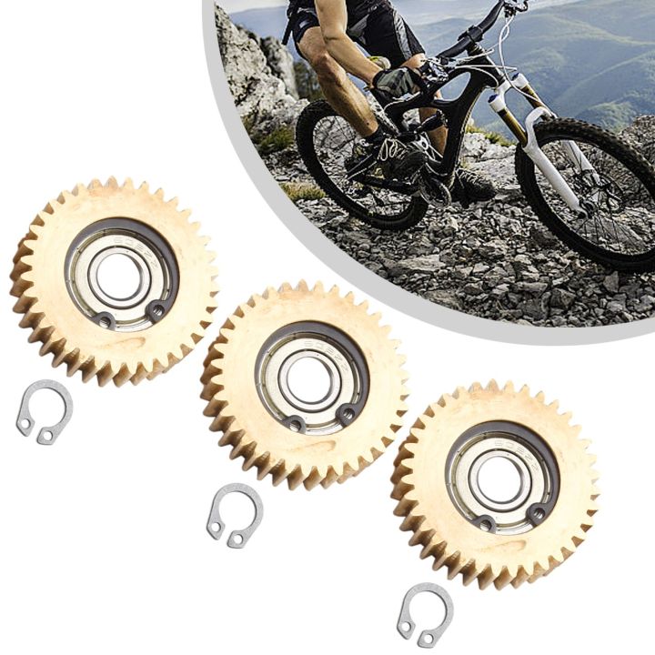 【ANIT】 Long lasting 3Pc 36T Ebike Wheel Hub Motor Gears with Bearings ...