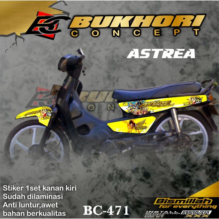BC 471 Stiker striping List Variasi Motor Grand Astrea | Lazada Indonesia