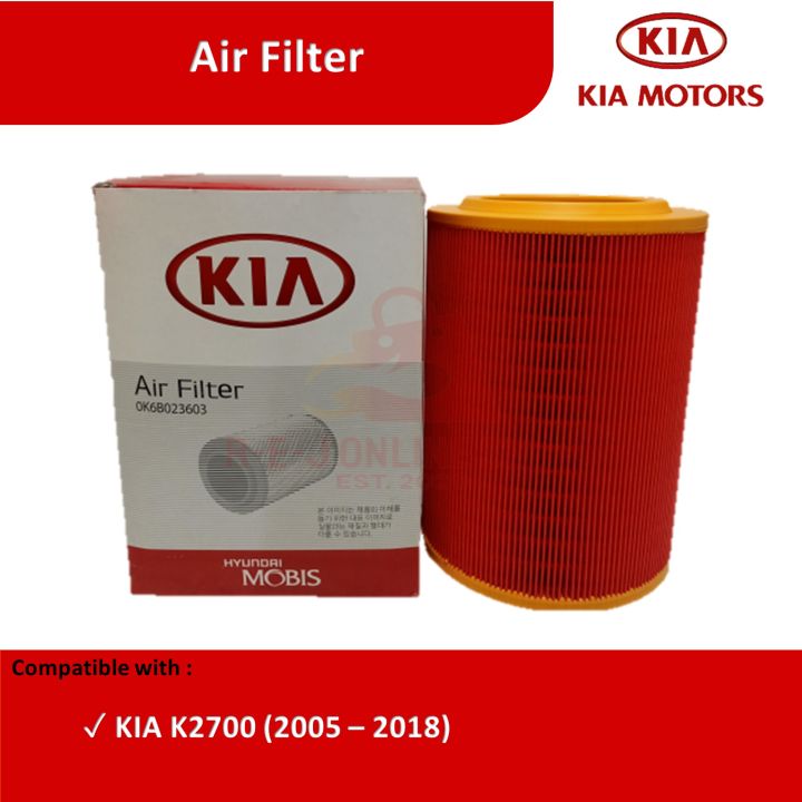 Air Filter for KIA K2700/K2500, KIA Bongo - 0K6B0-23603 | Lazada PH