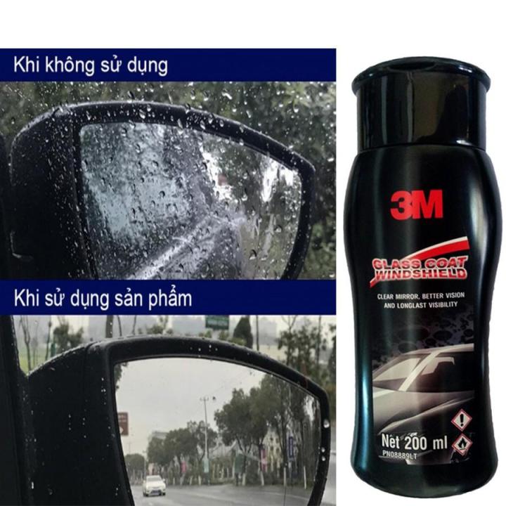 Dung dịch bảo vệ kính và tạo hiệu ứng lá sen cho kính xe ô tô 3M | Lazada.vn