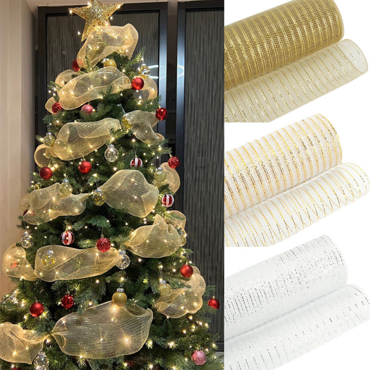 [Lightnice] Christmas Tree Ribbon Ribbons Bandage Transparent Creative ...