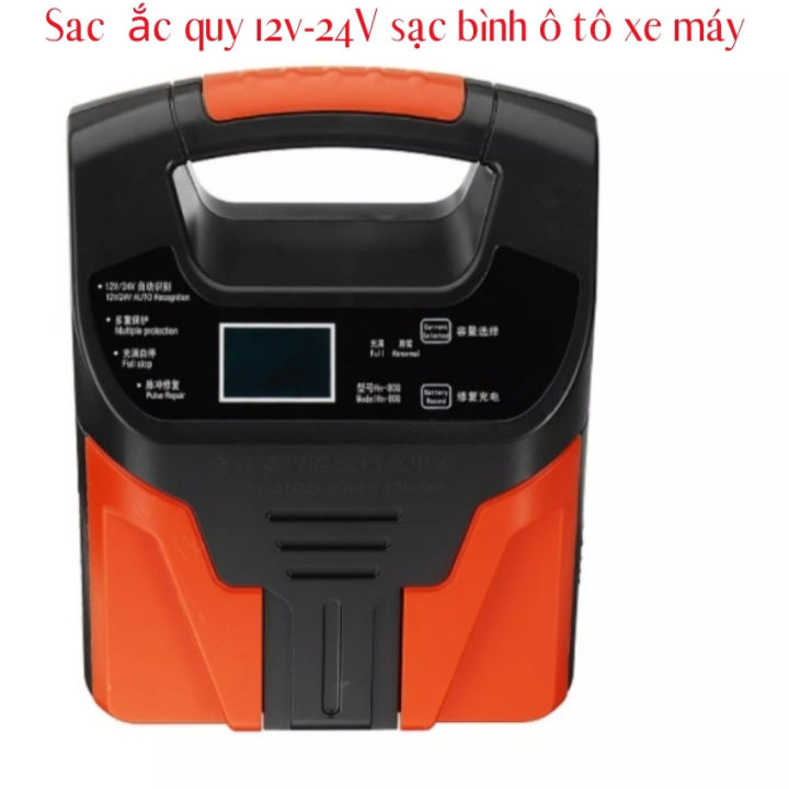 Máy Sạc Ắc Quy Và Phục Hồi Bình Ắc Quy 12V 24V 200AH AJ-618C - Sạc ...
