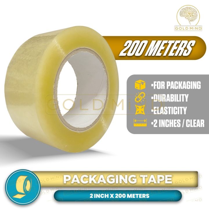 Packaging Tape 2 inches x (100meter/200meter) 1roll | Lazada PH