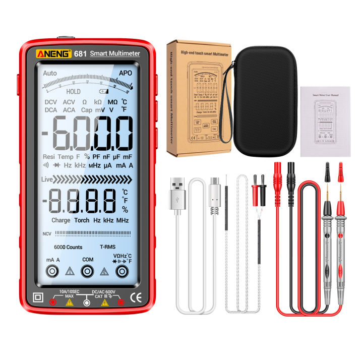 Cảm biến thông minh aneng 681 6000 đếm đa năng kế kỹ thuật số thông ...