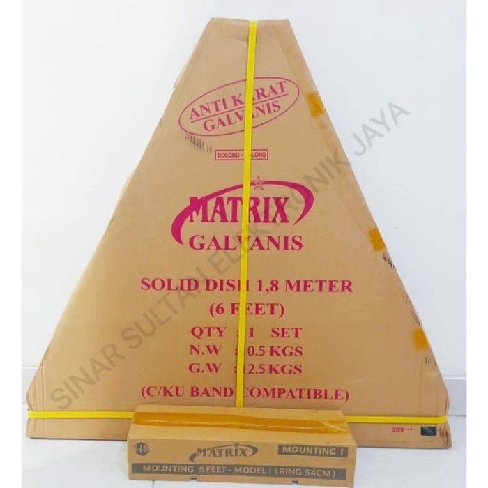 ANTENA PARABOLA MATRIX 6 FT ORI | Lazada Indonesia