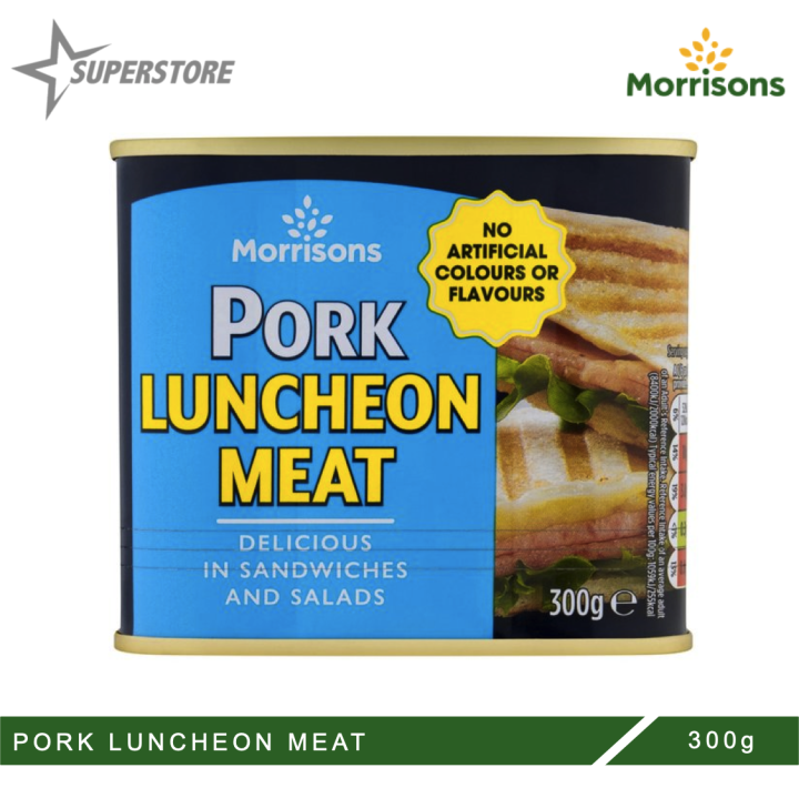 Morrisons Pork Luncheon Meat 300g | Lazada PH