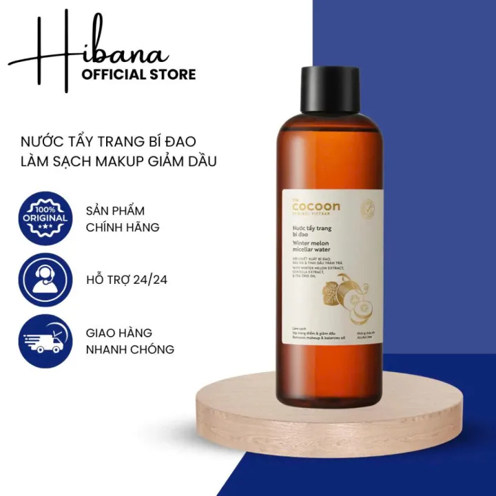 Nước Tẩy Trang Bí Đao Cocoon Làm Sạch & Giảm Dầu 500ml | Lazada.vn