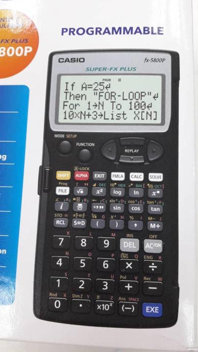 Calculator Casio FX5800 / Surveying Calculator / stationery / Pen | Lazada