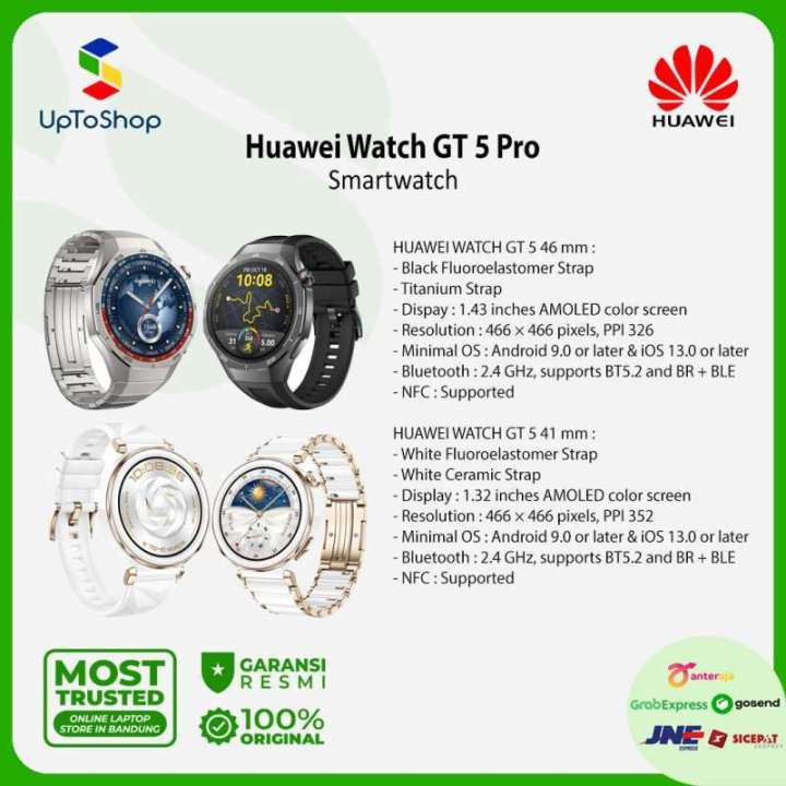 Huawei Watch GT5 Pro Series Smartwatch - Garansi Resmi | Lazada Indonesia