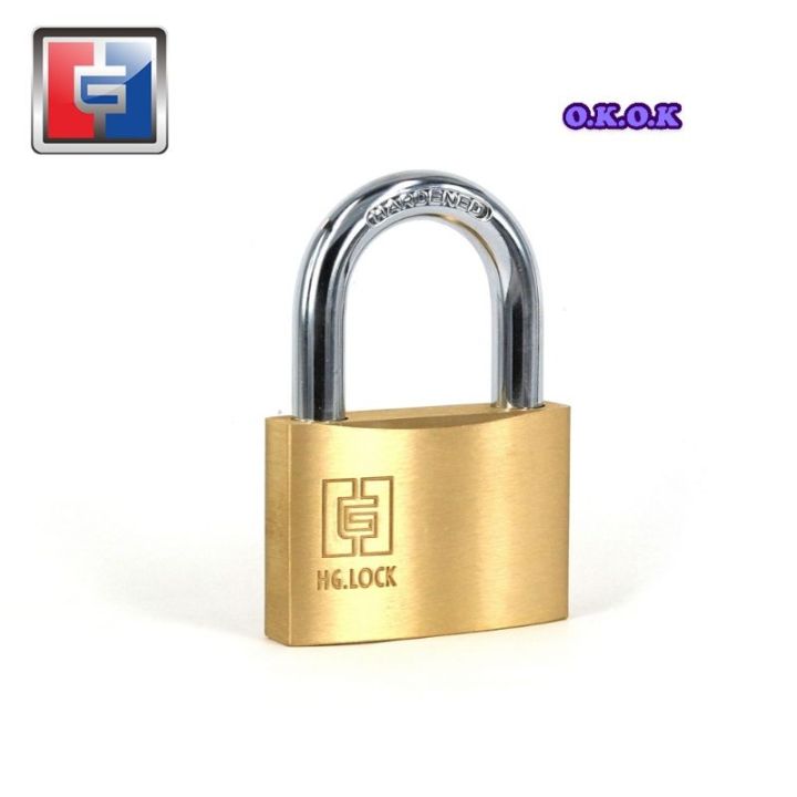 HG-3700 Brass Padlock 黄铜挂锁 Kunci Tembaga | Lazada