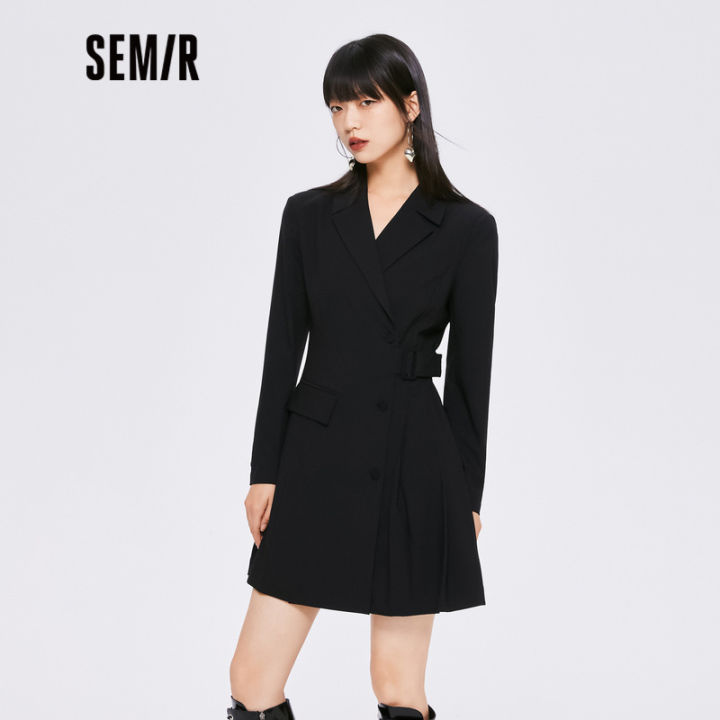 Semir Dress Women Commuter Suit Dresses Fashion Temperament 2022 Autumn ...