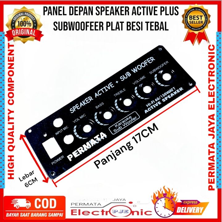 Panel Depan Speaker Actif Plus Subwoofer Plat Besi Tebal | Lazada Indonesia