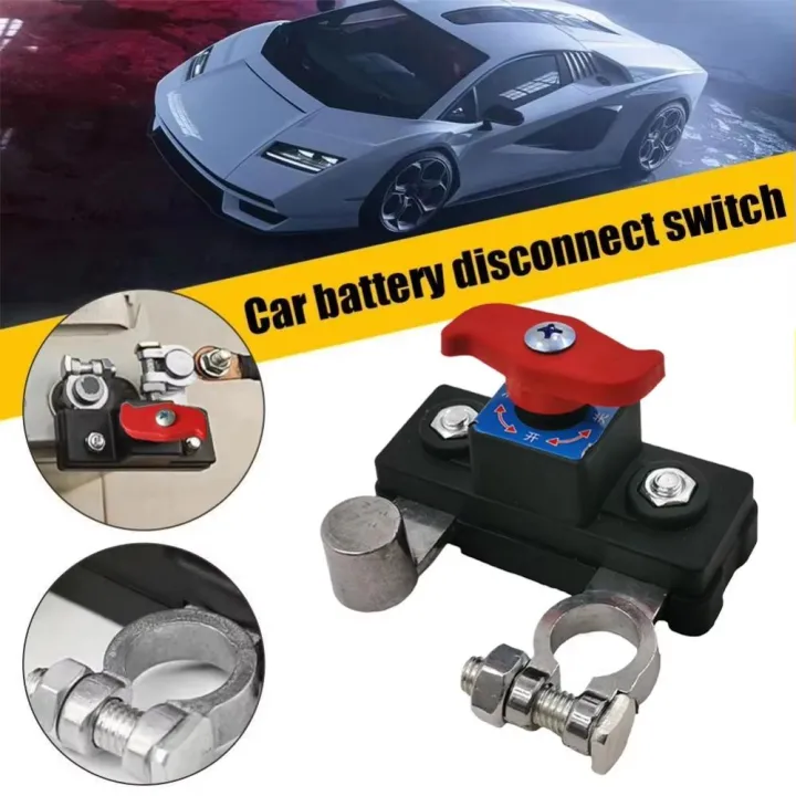 EHTYR 12V/24V Car Battery Disconnect Switch Quick Cut-off Switch ...