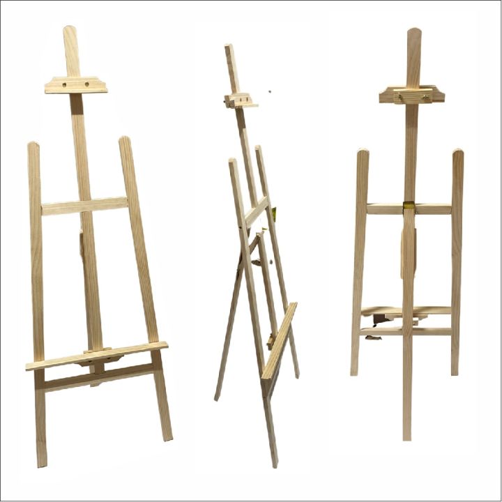 Wooden Easel Stand / Adjustable Tripod Display School Painting Promo ...