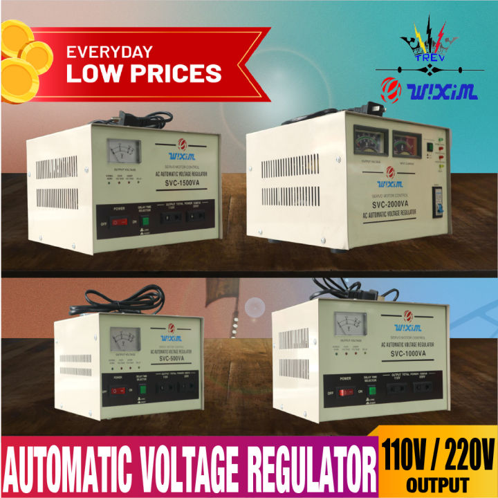 TREV Wixim AC Automatic Voltage Regulator AVR | Lazada PH