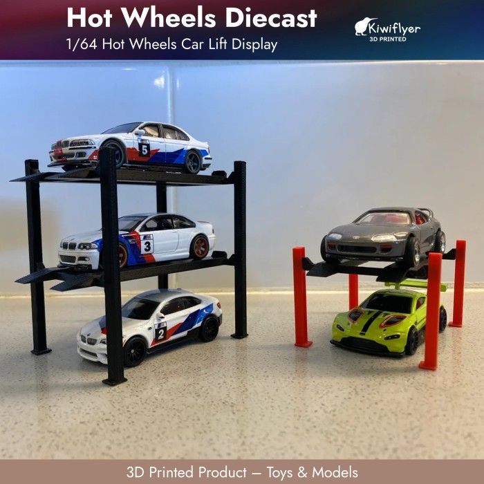 Hot Wheels Car Lift Display - Diorama Lift Mobil untuk Display Diecast ...