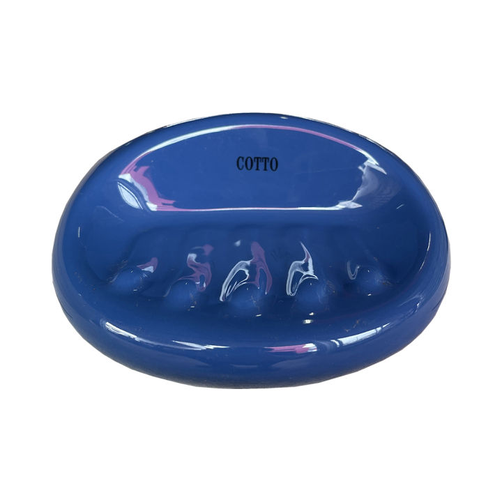COTTO C830 แอทแลนทิส ที่วางสบู่ น้ำเงิน | Lazada.co.th