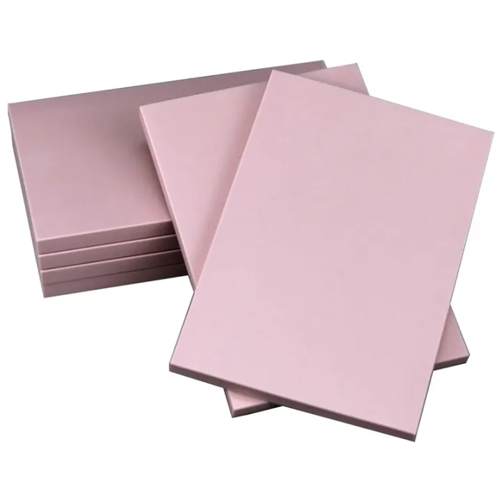 (QJWR) Carving Blocks Pink Rubber Carving Linoleum Blocks for ...