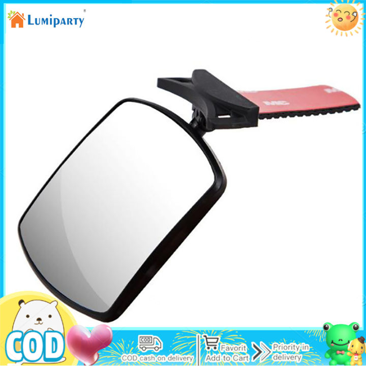 Car Interior Rearview Mirror Auxiliary Mirror Adjustable Wide-angle ...