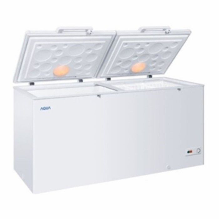 AQUA AQF 550 R CHEST FREEZER BOX 550 L LEMARI PEMBEKU 550 LITER ...