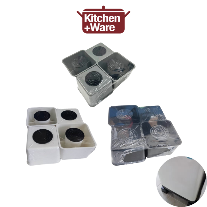 Fridge Stand 4 pcs (2 Sizes Available) / Leg Stand for Washing Machine ...