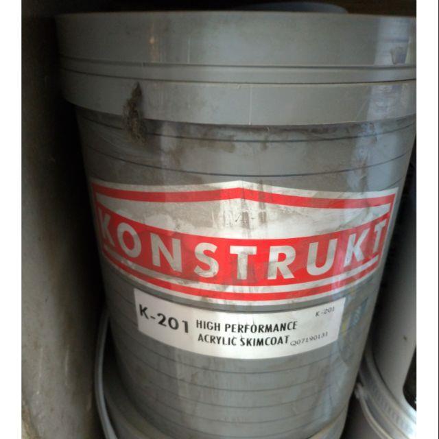 Boysen Konstrukt 201 Acrylic Skimkote Permaplast 4Liters / Gallon ...