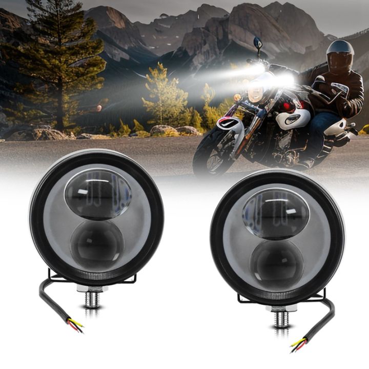 Motorcycle Spotlights Fog Lights Work Light for Vehicles Truck ...