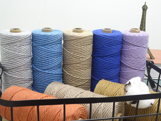 [BASIC] 3mm Single Strand Cotton Rope | MacramE Single Strand Cord ...