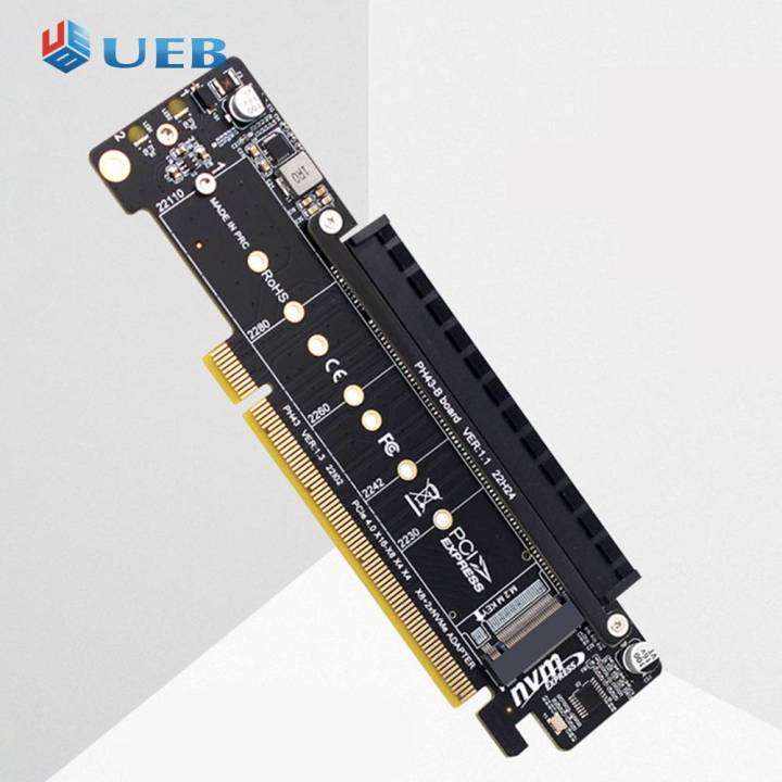 Pcie X16 để X8 + x4 + X4 Splitter Card Adapter pcie4.0 Cạc mạng bo mạch ...