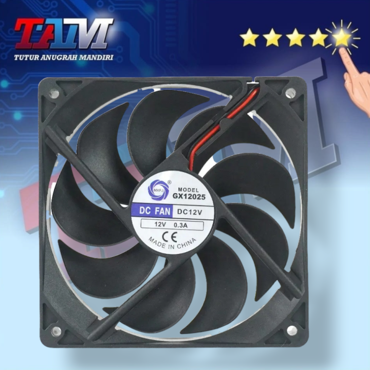 KIPAS MESIN INDUSTRI - KIPAS DC 12 x 12cm 12 Volt | Lazada Indonesia