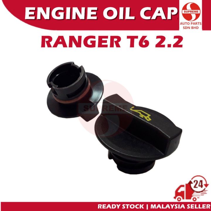 S2U Engine Oil Cap Ford Ranger T6 2.2 4WD Penutup Minyak Hitam Kereta ...