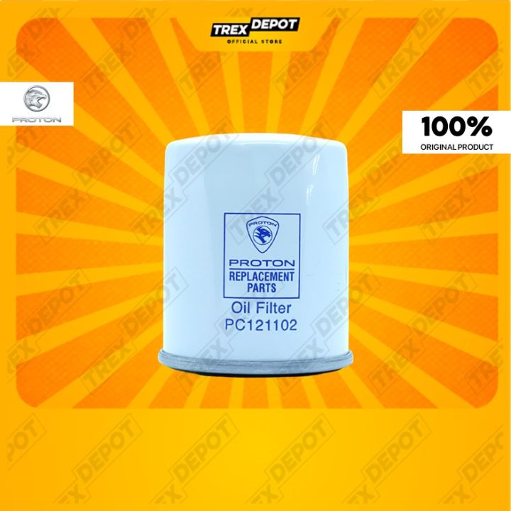 Original Proton Oil Filter PC121102 | Lazada