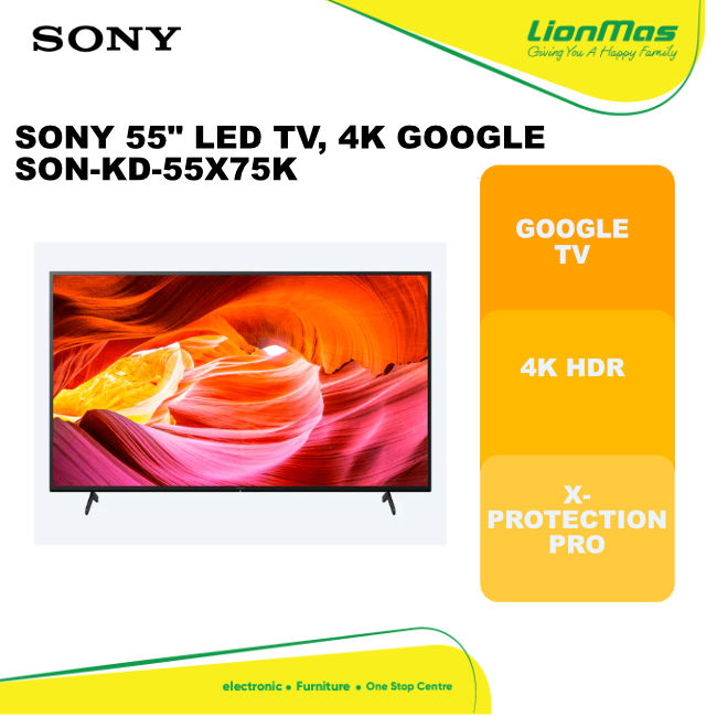 SONY 55" LED TV 4K ANDROID KD-55X75K | Lazada