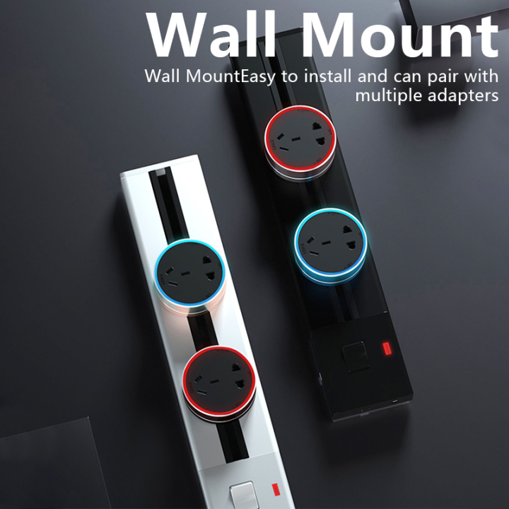 Electric Track Surface Mounted Extension Socket EU French UK US Slide ...