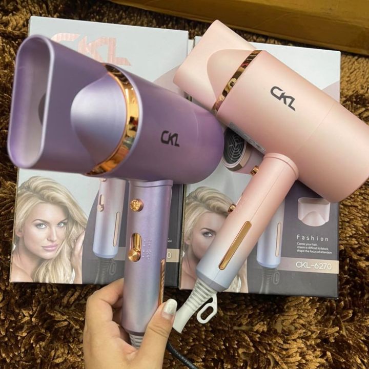 ไดร์เป่าผมรุ่นพกพา CKL 6270 งานเกาหลี สีพาสเทล ละมุนมากก 1200 วัตต์ ลมแรงสะใจ | Lazada.co.th