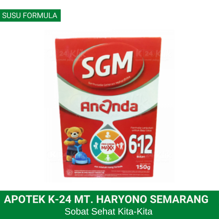 SGM Ananda 2 6 - 12 Bulan 150 Gram - Susu Formula | Lazada Indonesia