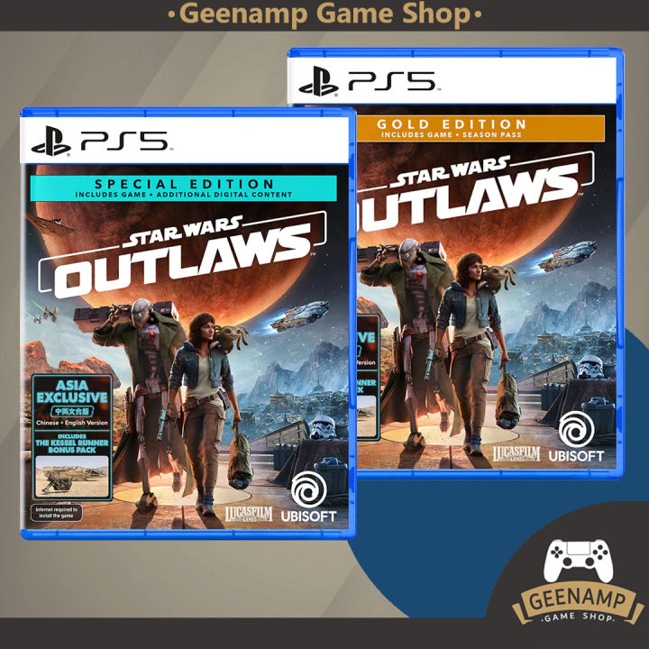 PS5 [มือ1] Star Wars Outlaws (R3/ASIA)(EN) # Star War Outlaw | Lazada.co.th