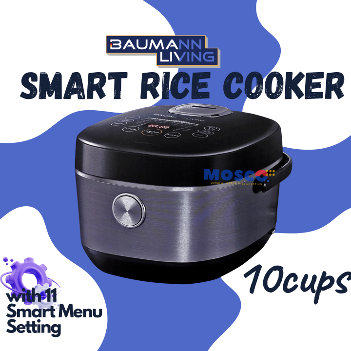 Baumann Living smart rice cooker with carb reducing function | Lazada PH
