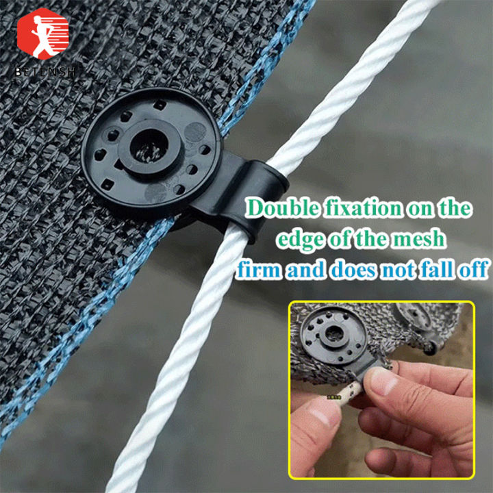 (5pcs 10pcs 50pcs) Mesh Clips Shade Cloth Plastic Clips Lock Grip ...