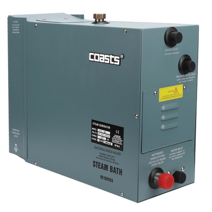 6KW Sauna Steamer Steam Generator with Waterproof Digital Display ...