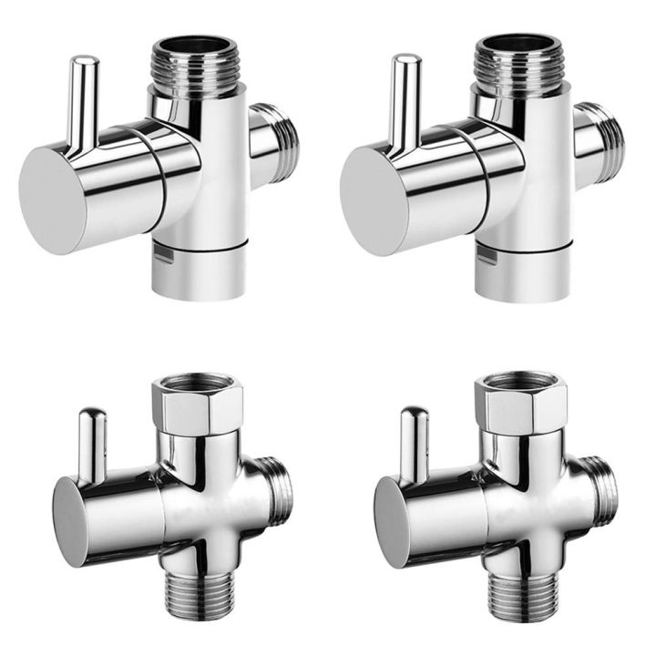 【Ready Stock】ABS Diverter Valve 3 way Water Separator Shower Tee ...