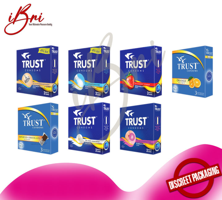 iBri Trust Condom All Variants Trust Ultra Thin Trust Condom for Men ...