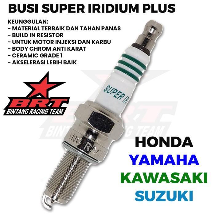 SUPER BUSI IRIDIUM BRT - HONDA - KAWASAKI - YAMAHA - SUZUKI - ID DAE | Lazada Indonesia